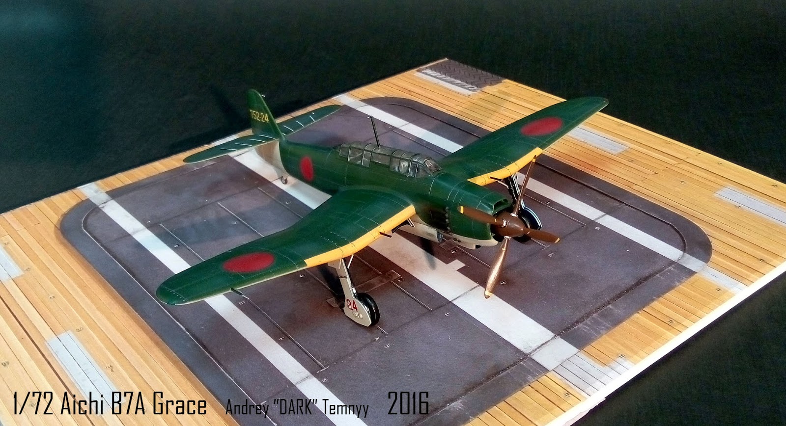 WildEagles: Aichi B7A "Grace" by Andrey Temnyy