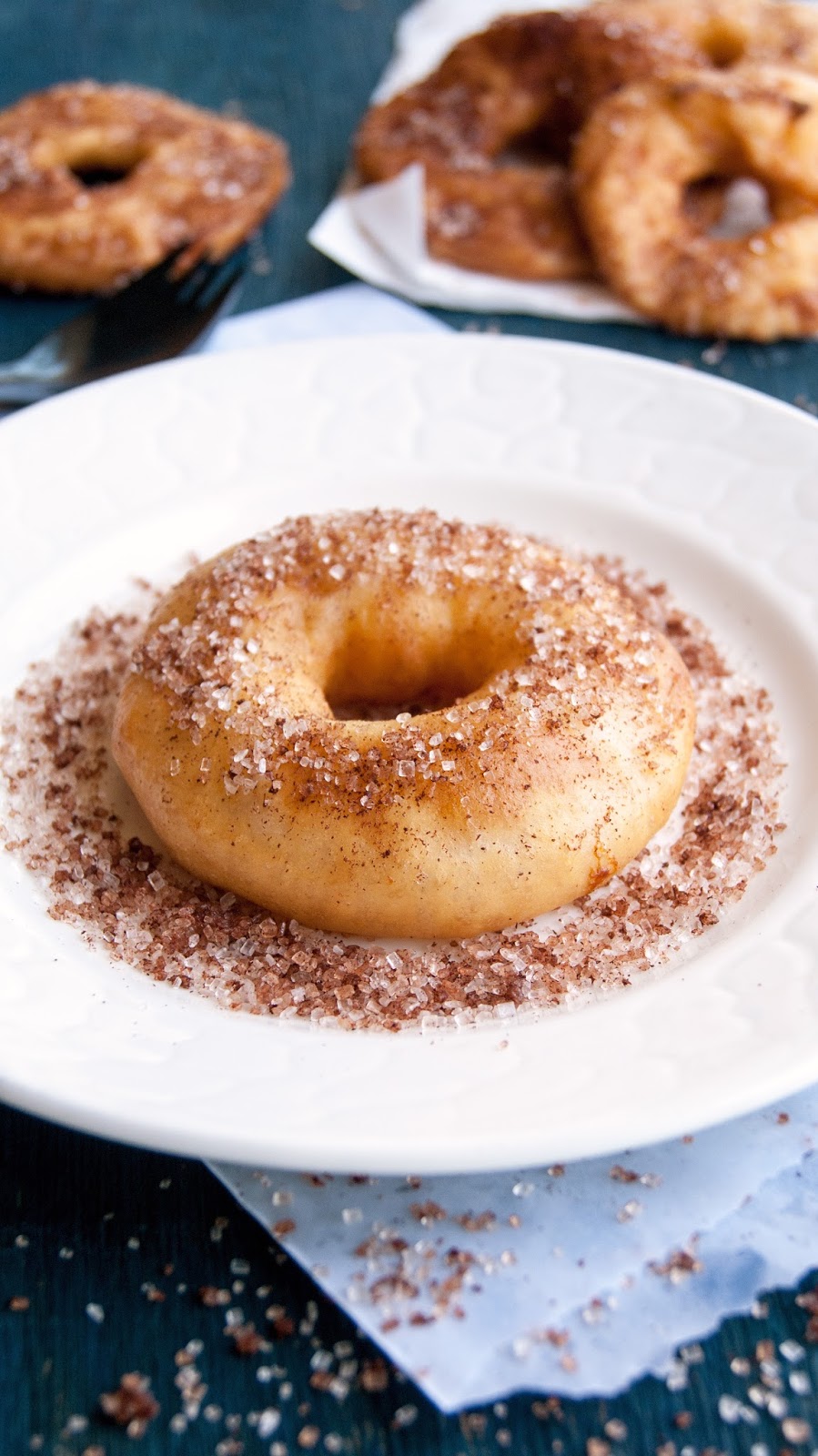 Always Hungry: Apple beignets with cinnamon sugar