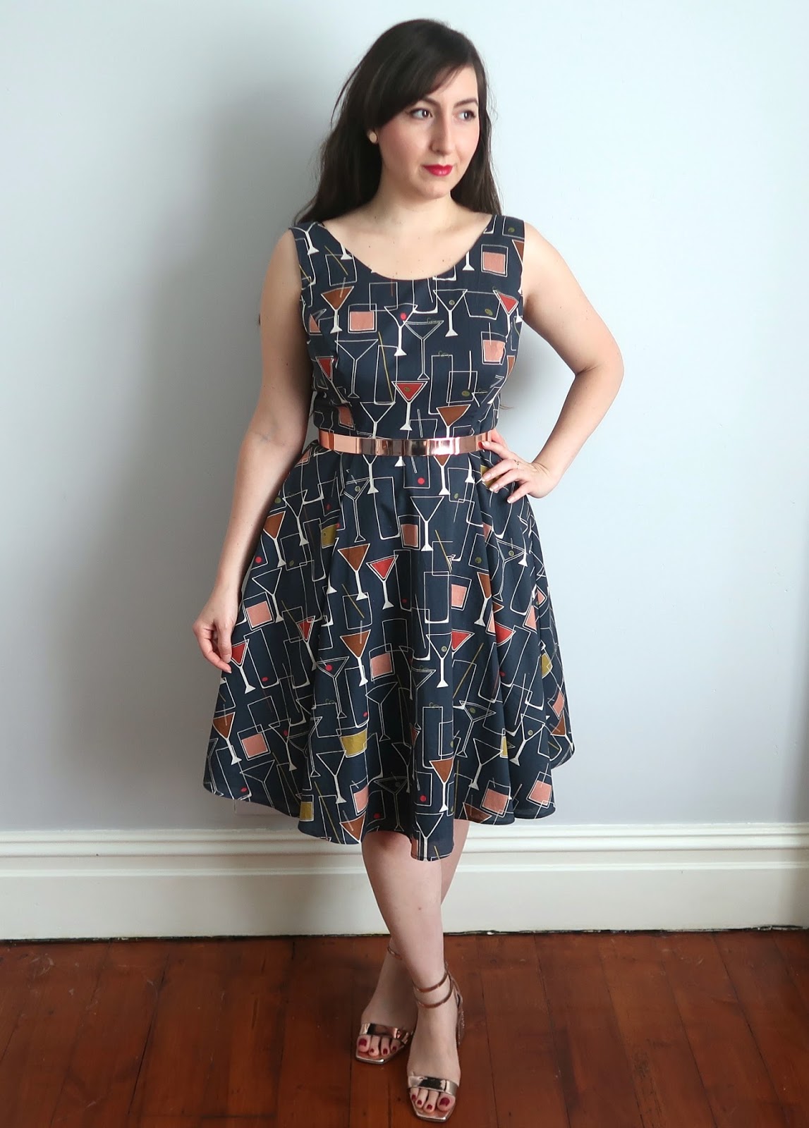 Cocktail Hour Dress - A Stitching Odyssey