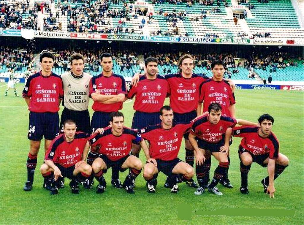EQUIPOS DE FÚTBOL: Club Atlético OSASUNA / Temporadas: 2000-2001 a 2020 ...