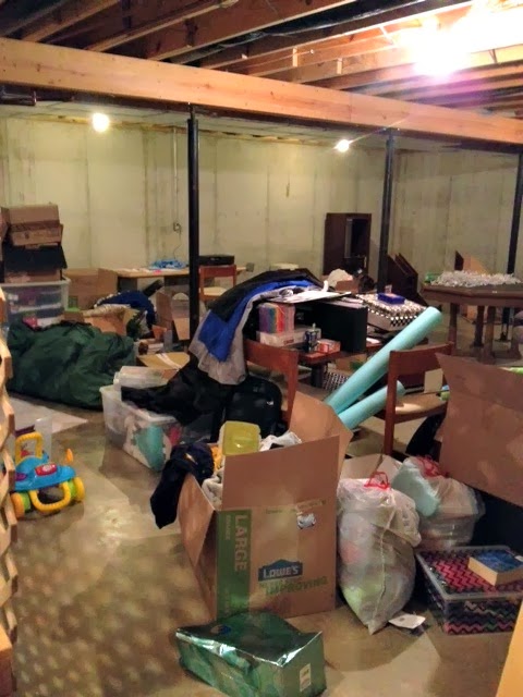The Super Messy Supermommy: The horror story that is my basement.
