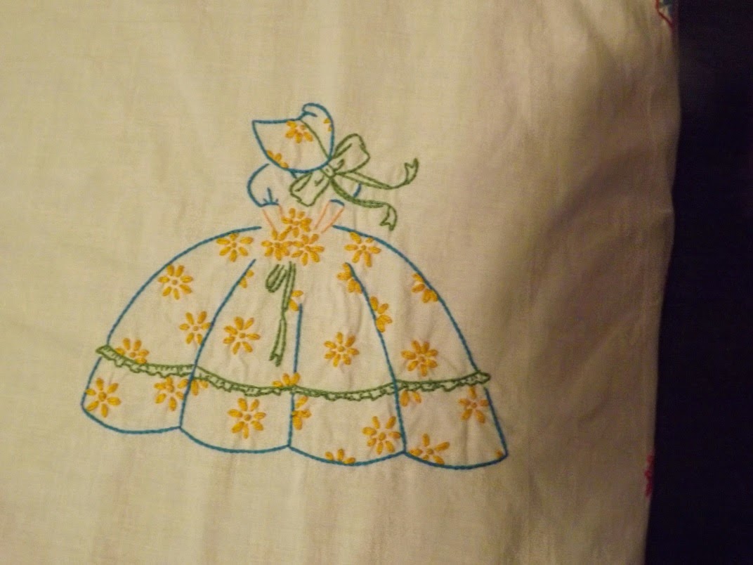 Yesteryear Embroideries: 74 different designs are hand embroidered