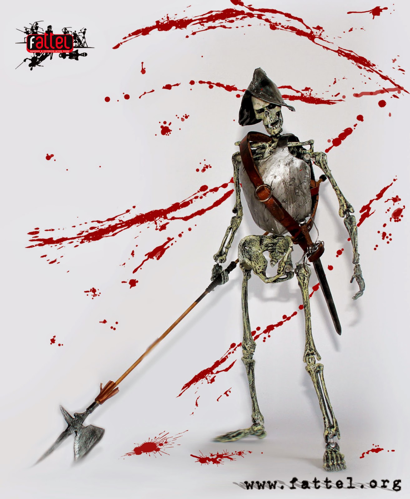 Action figure skeleton by Fattel: July 2014