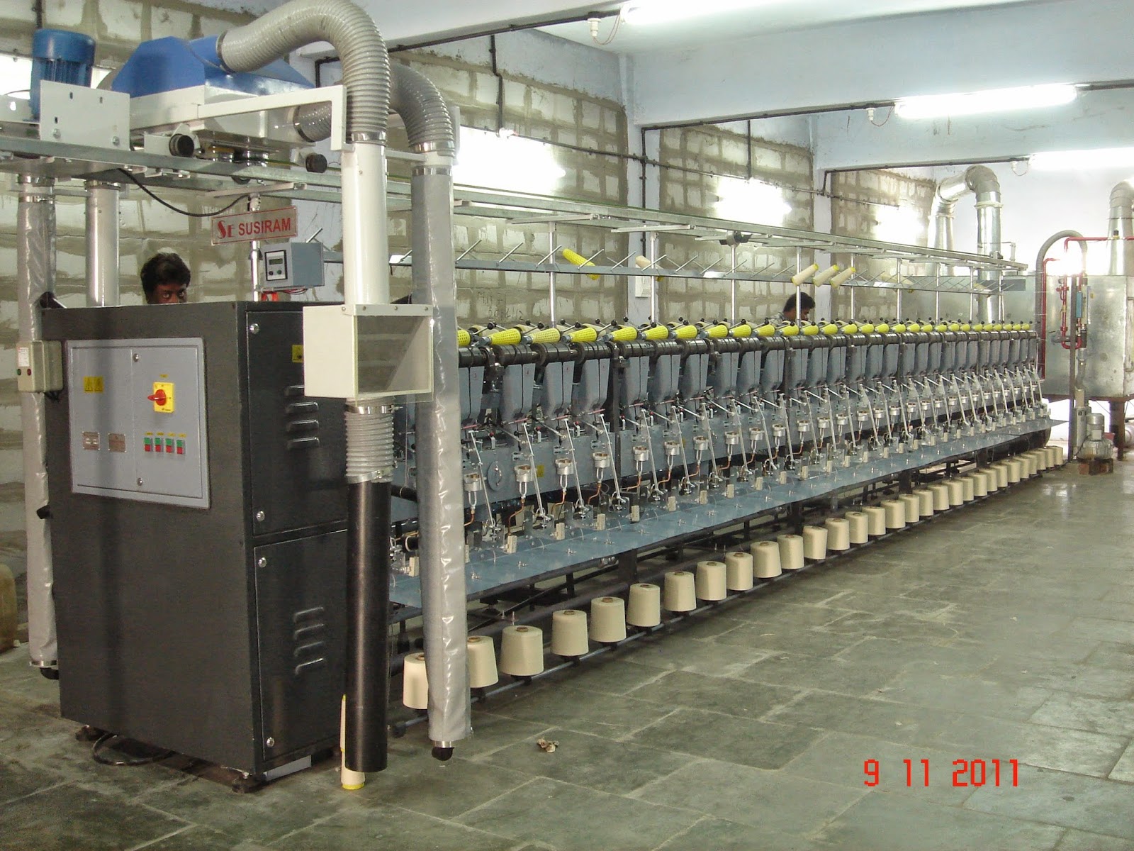 GAS YARN SINGEING MACHINE - GASSING MACHINE: Manufacturer of Gas Yarn ...