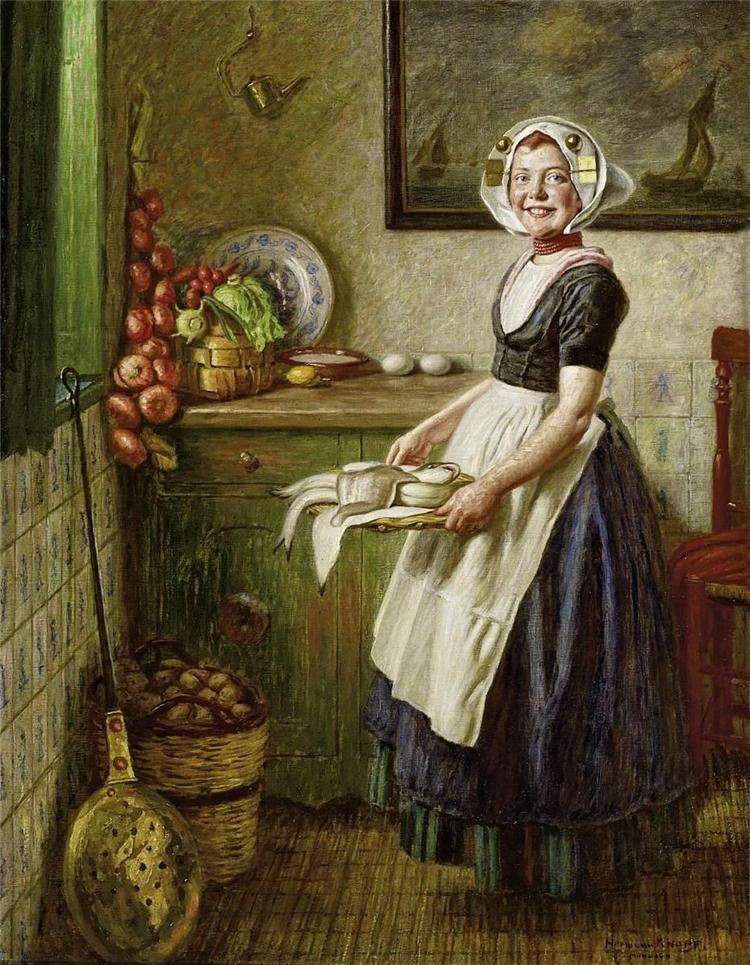 CarolArt Paintings and Video : Hermann Knopf (1870 -1928) Austrian painter