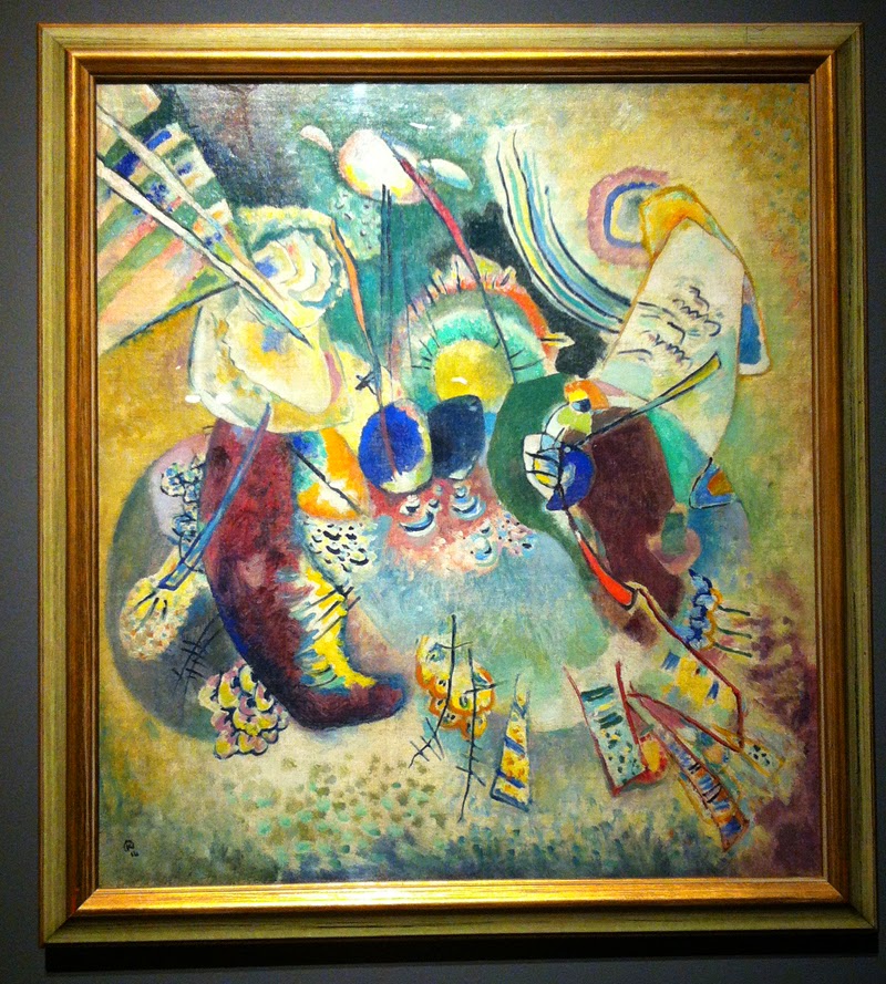 Plein Air Painting: Kandinsky: Everything starts from a dot.