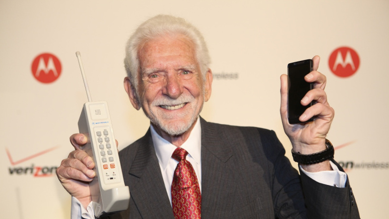 The First Cell Phone Martin Cooper