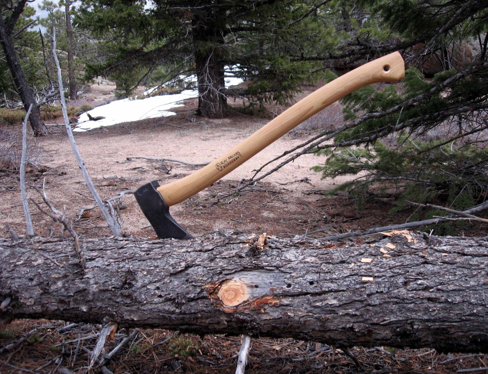 Rocky Mountain Bushcraft: Chopping with a Ray Mears Wilderness Axe