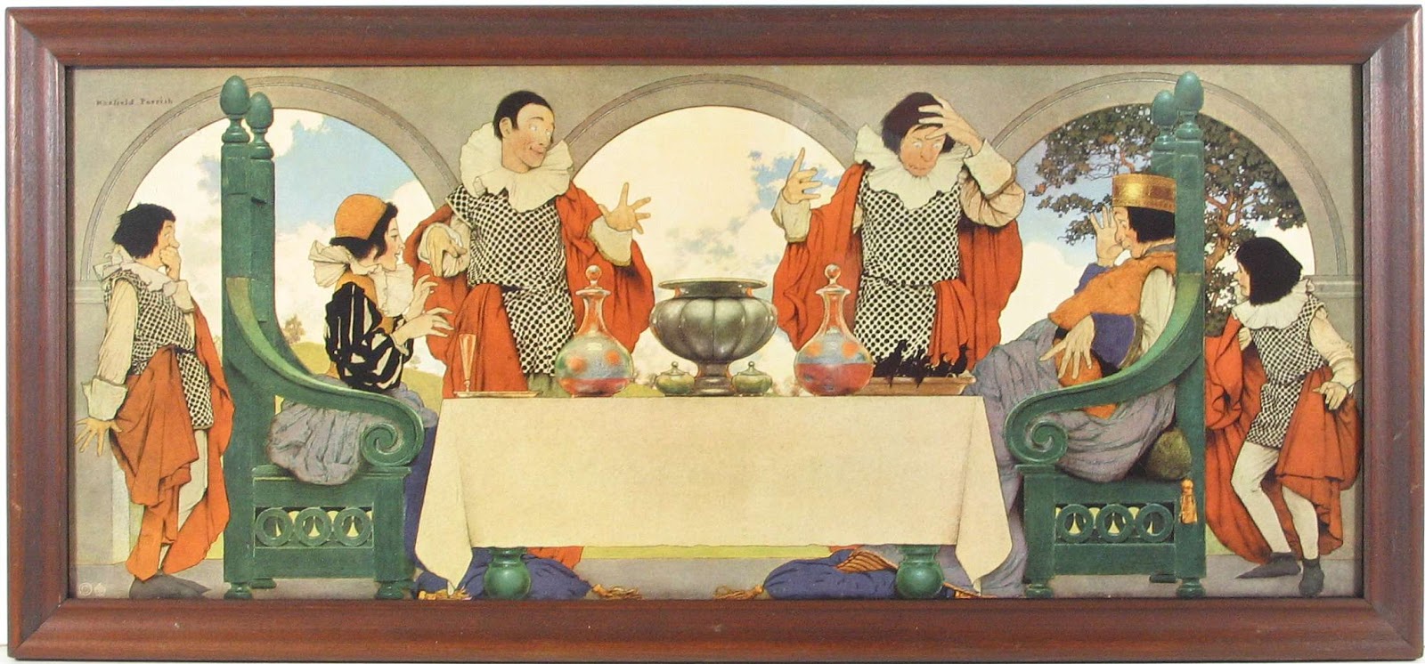 Just A Car Guy: Maxfield Parrish’s illustrations for an 1897 edition of ...