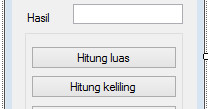Contoh Aplikasi Vb.net Sederhana Menghitung Luas dan Keliling Lingkaran - SubKode