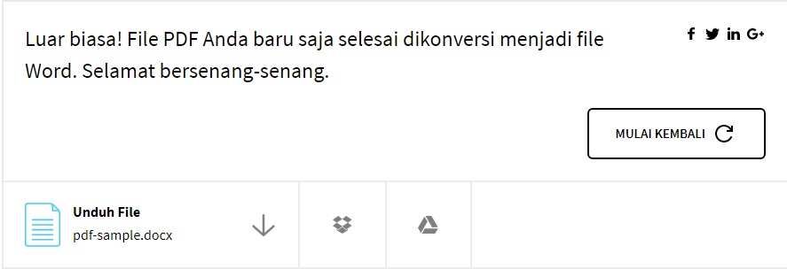 Cara Merubah File Pdf Menjadi Word / Convert Pdf Ke Word Online Dengan ...