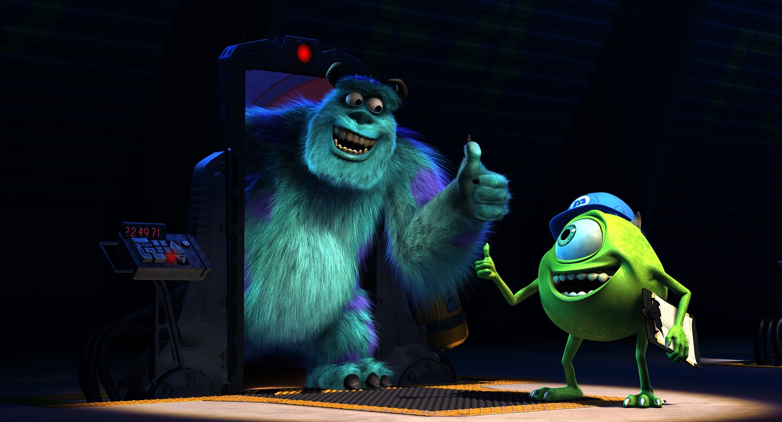 La Nuez: Retorna Monsters Inc en proyección 3D