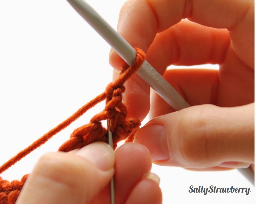 SallyStrawberry: Beginners learn to crochet: Half-treble crochet