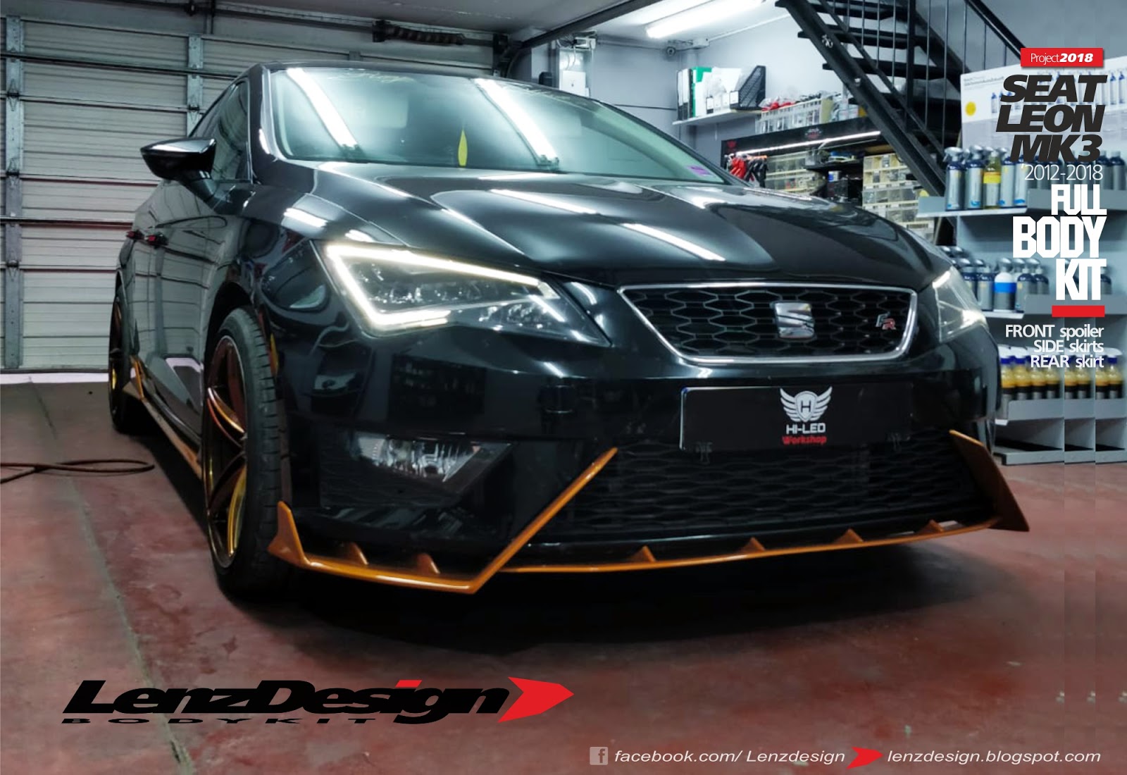 Seat Leon Mk3 5F Lenzdesign Bodykit 2012-2020