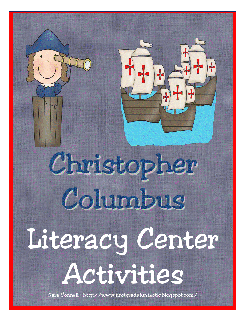 First Grade Funtastic: Columbus Day
