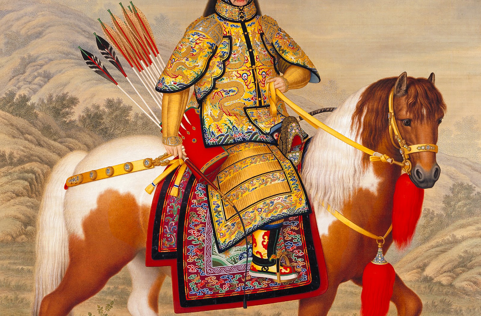Qing Dynasty Qianlong Emperor's Armor 乾隆大帝甲