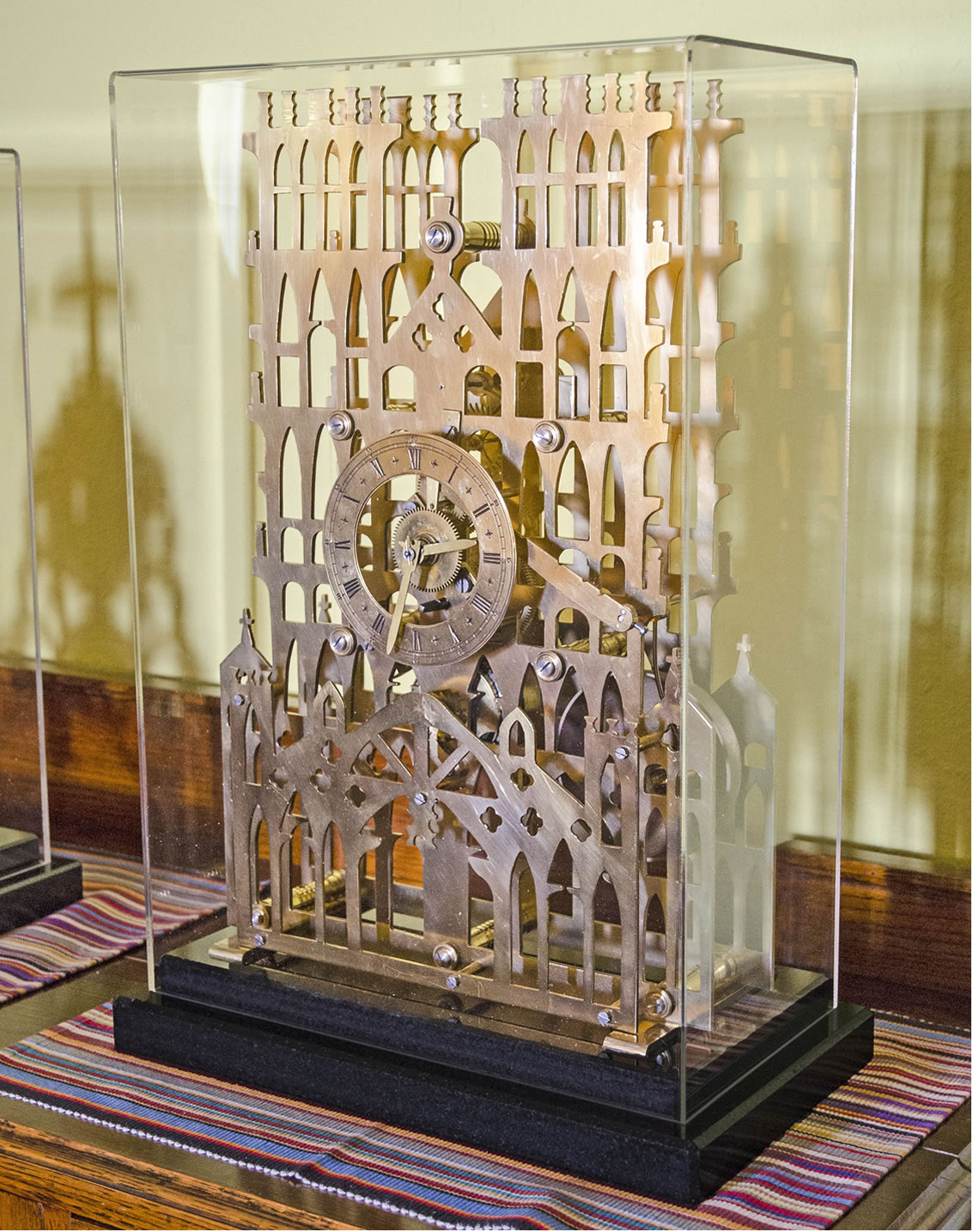 Acrylic Display Cases - The Blog: Skeleton Clock Display Case