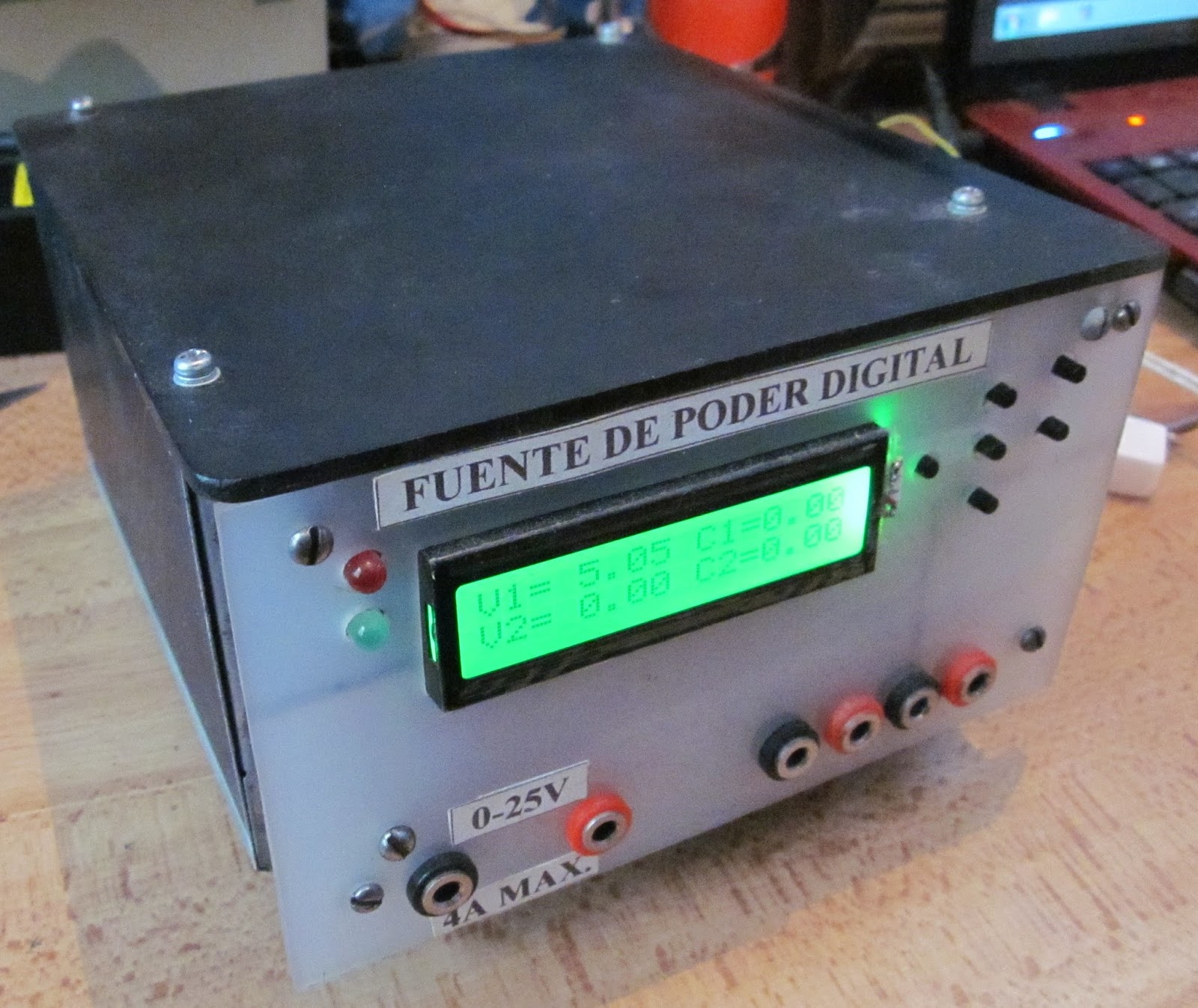 Proyectos de electrónica caseros: Mis fuentes de poder: lineales ...