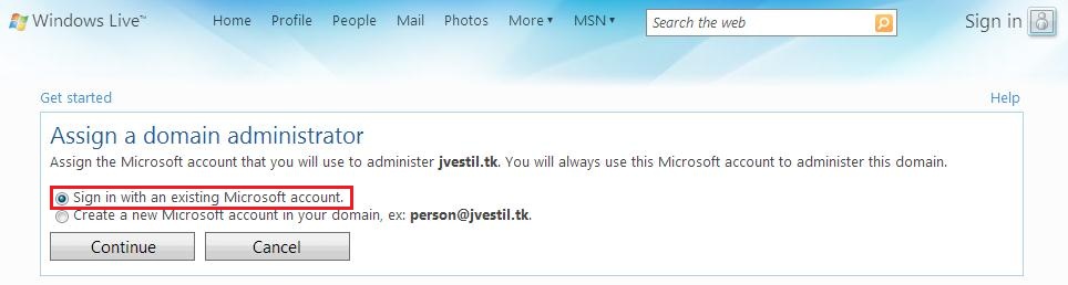 How to Configure Custom Email Address Using Windows Live Admin - Cebu X ...