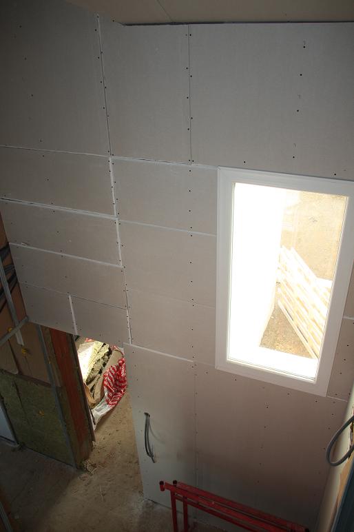 Autoconstruction de notre maison: Placos... pour changer!