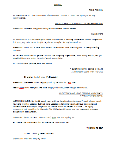 A2Media - Radio Drama: Script Development