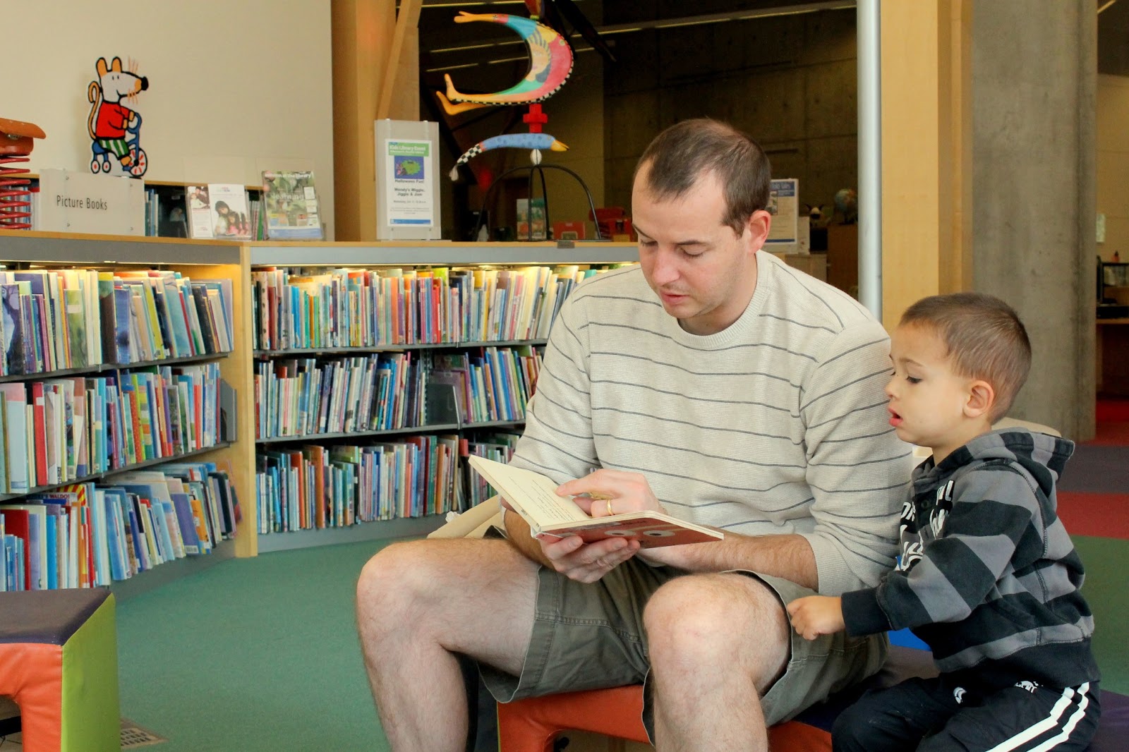 Arrows Sent Forth: Big City Travel with Kids Tip: Visit the Library!