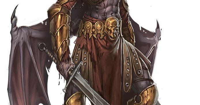 Devilmanotis Pathfinder: The Broken One, Half Dragon Tarry Demodand