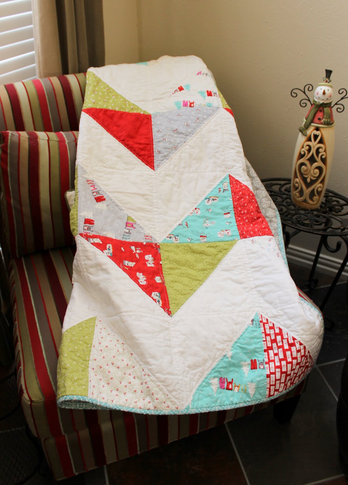 easy peasy chevron quilt
