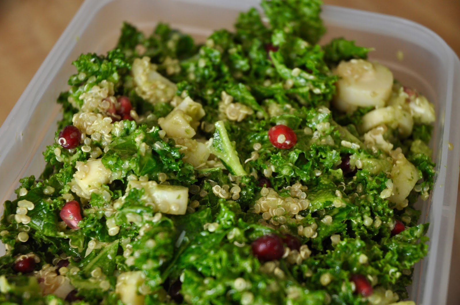 Random-osity: Green Goddess Kale Salad