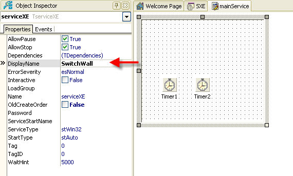 Coding Evolution: Delphi กับการสร้าง Windows Service