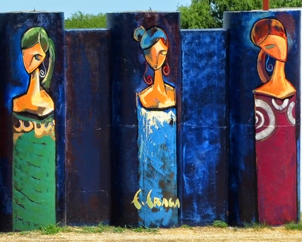 La Maga ilustrada: Arte urbano: Mural del Campus Municipal de Colonia ...