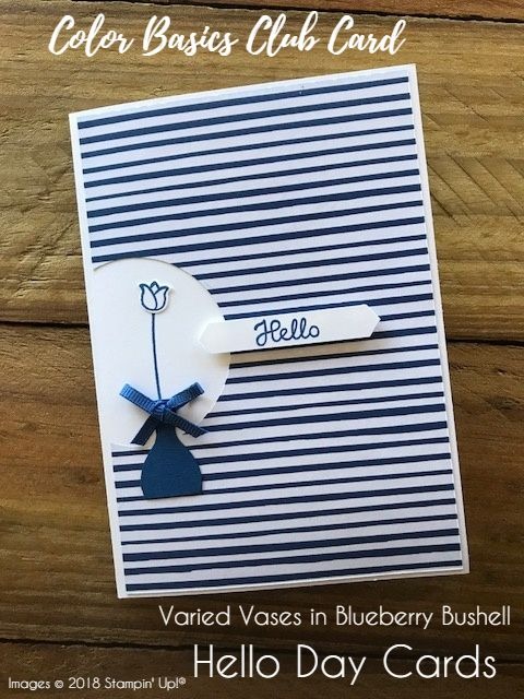 Hello Day Cards: Color Club Cards