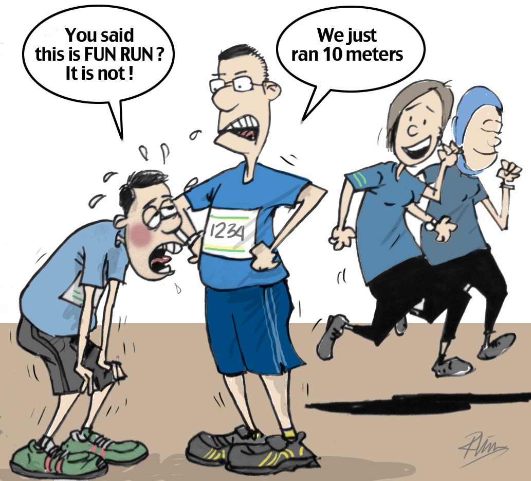 CuboiArt: Running Marathon