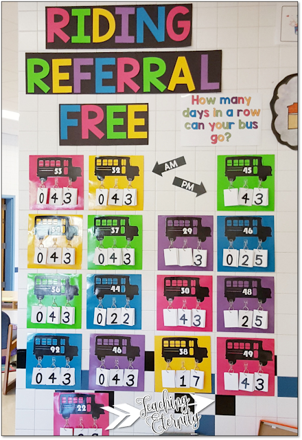 Riding Referral Free - PBIS on the bus | Teaching Eternity