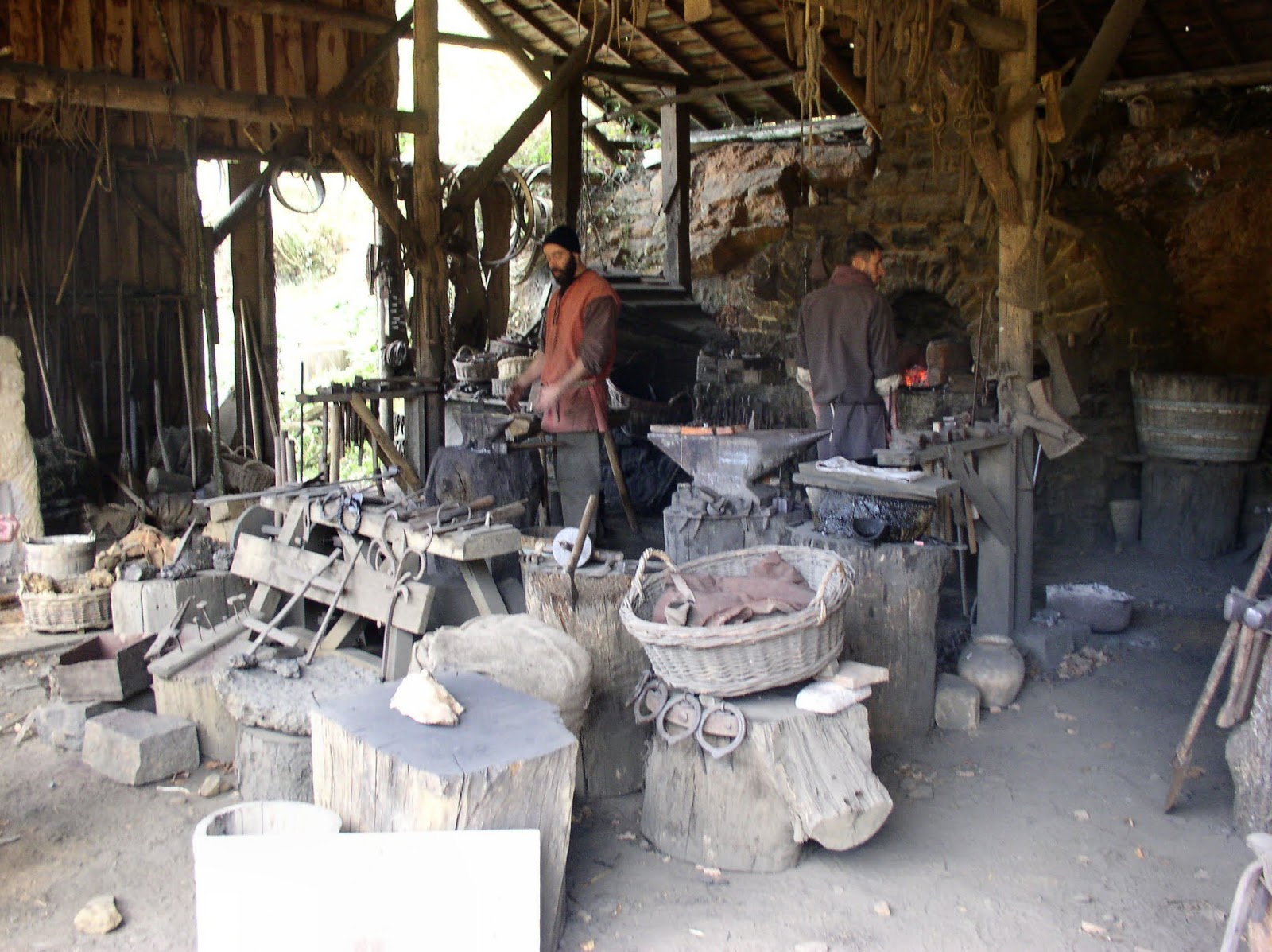 From Paris with Love: Guédelon Castle, Part II: Workshops and Village