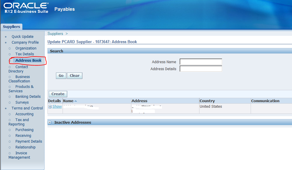 Oracle applications - Surendranath Subramani: Oracle Credit card and Pcard process