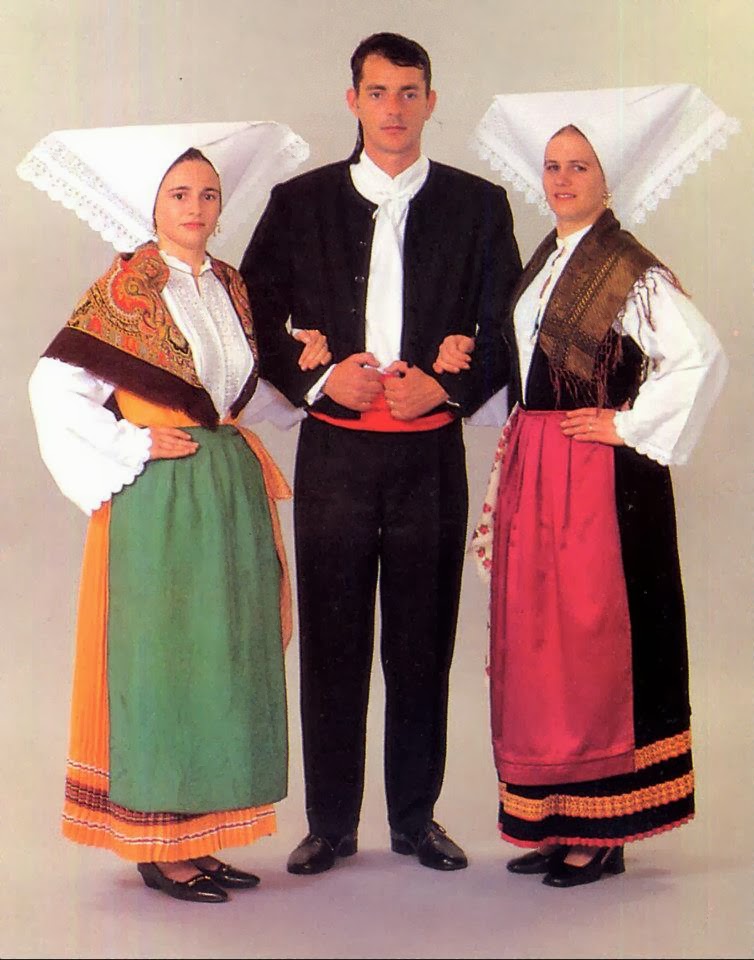 FolkCostume&Embroidery: Overview of Croatian Costume, part 4; Adriatic ...