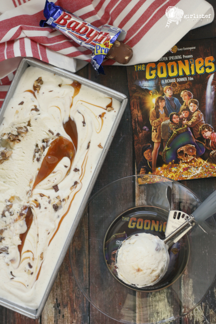 No-Churn Baby Ruth Chunk Ice Cream inspired by The Goonies - All Roads ...