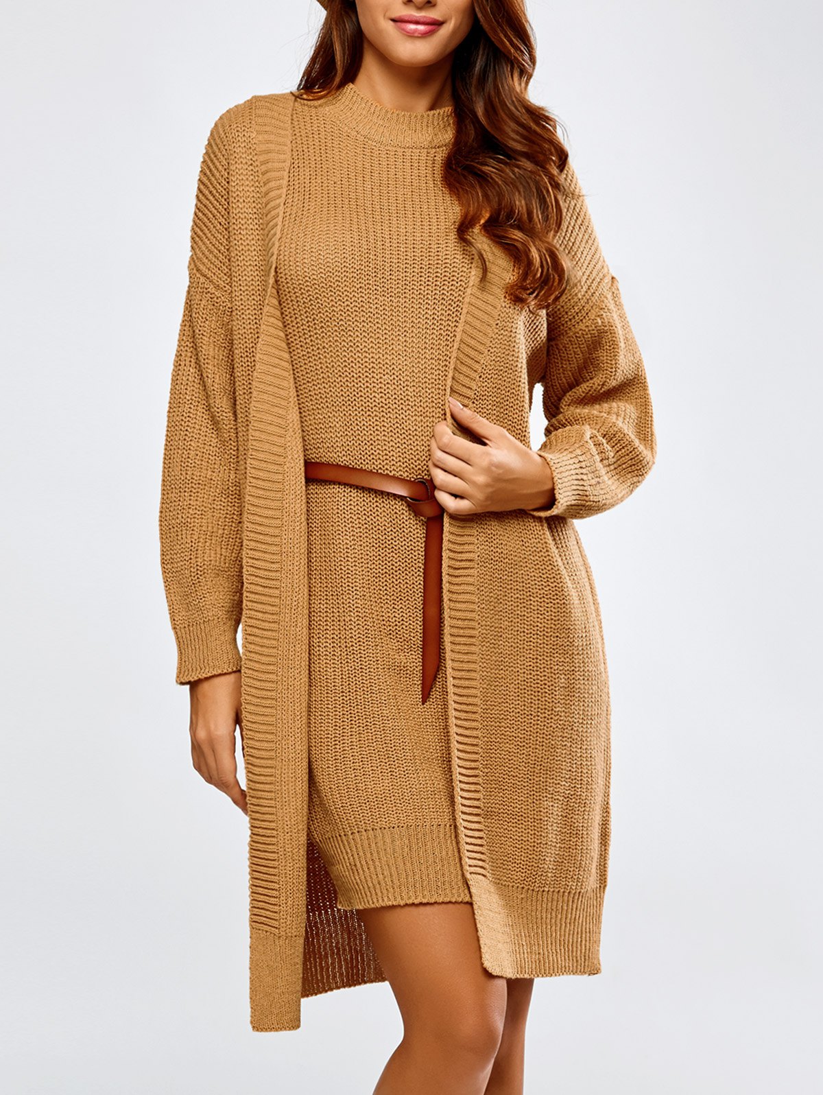 Sreća je zdravlje: Rosegal - High Neck Belted Sweater Dress and ...