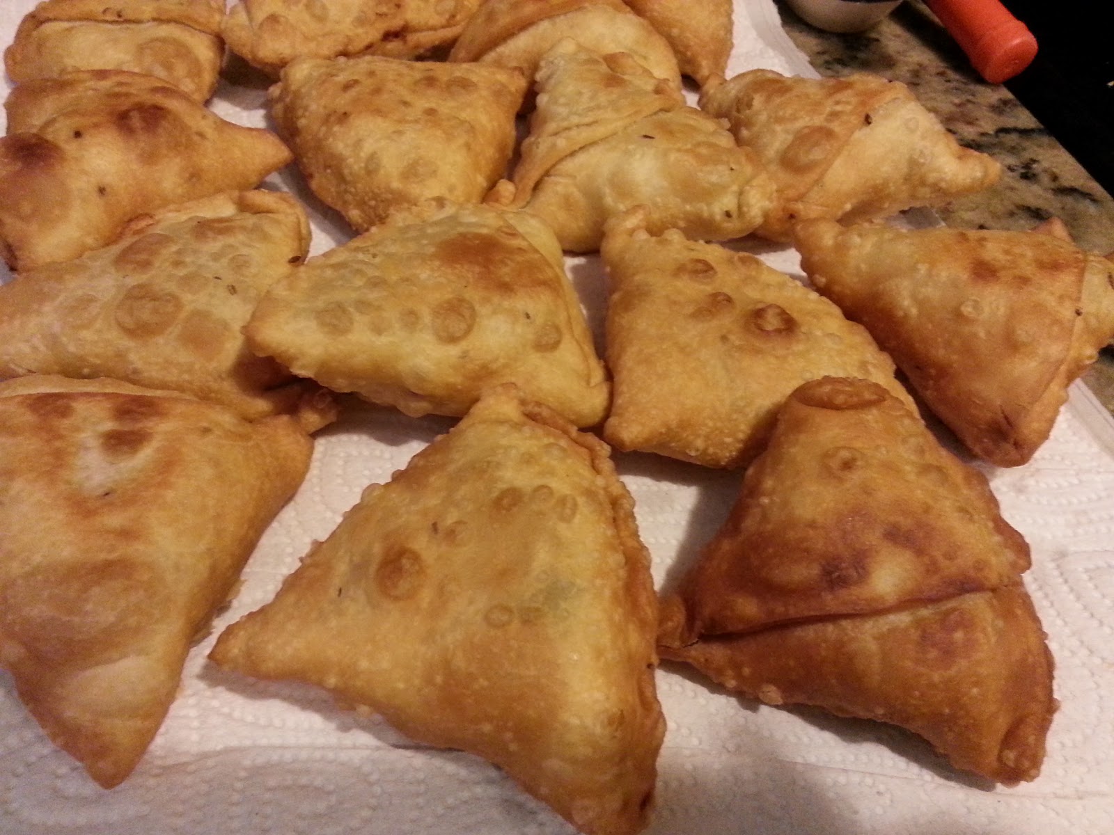 HCF: Chole Samosa Chat & Guest post At Humi's Blog