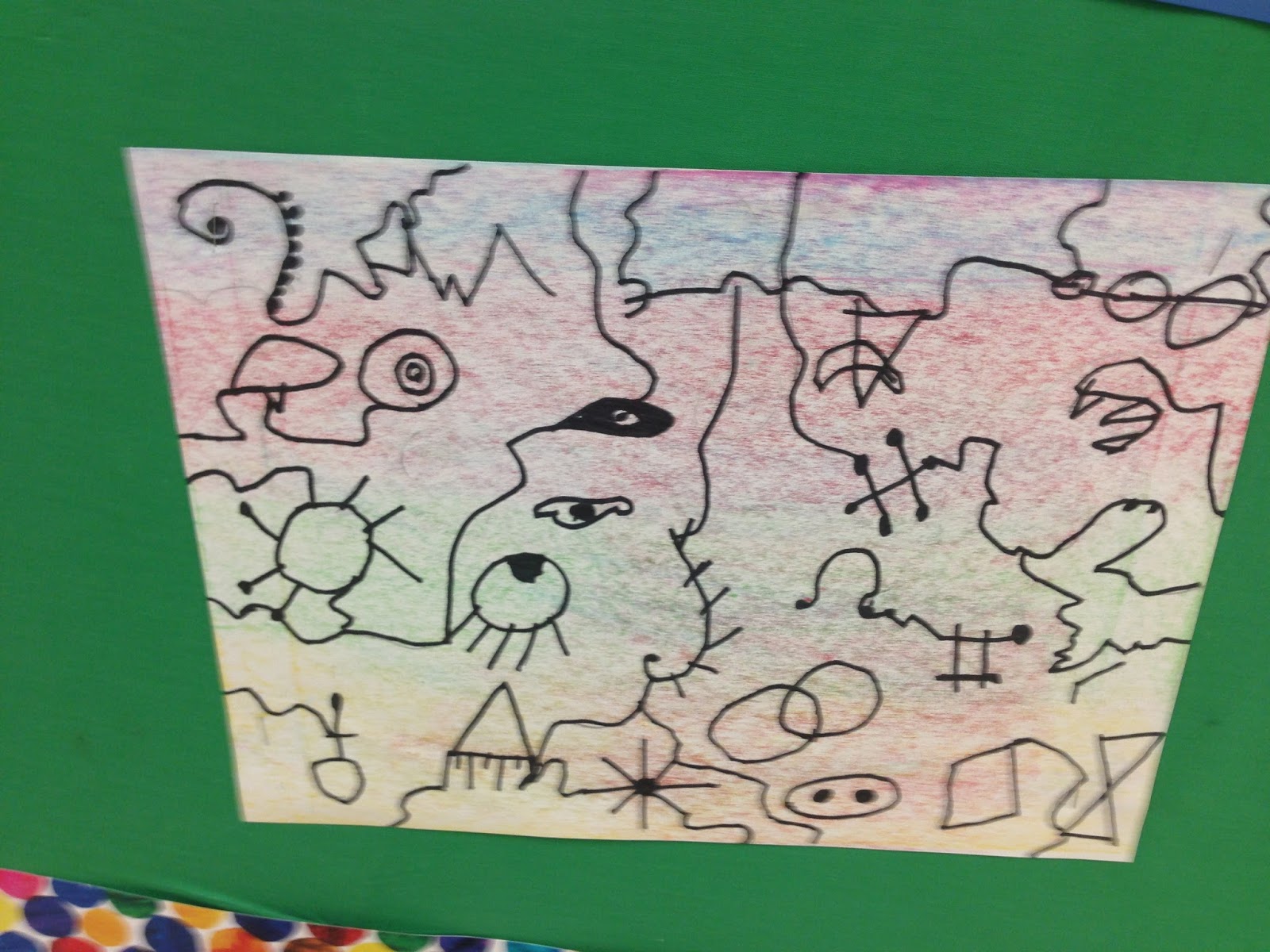 Bishop's Blackboard: An Elementary Education Blog: Joan Miro Inspired ...
