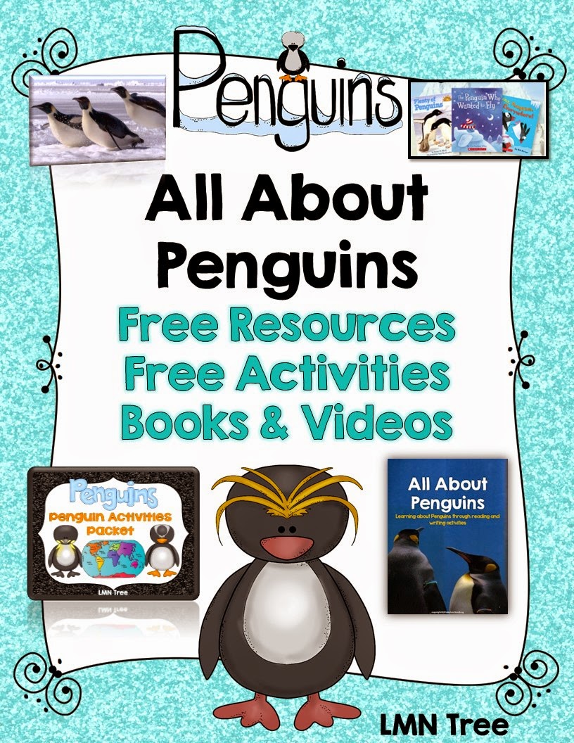 LMN Tree: All About Penguins: Free Resources, Free Activities, Books ...