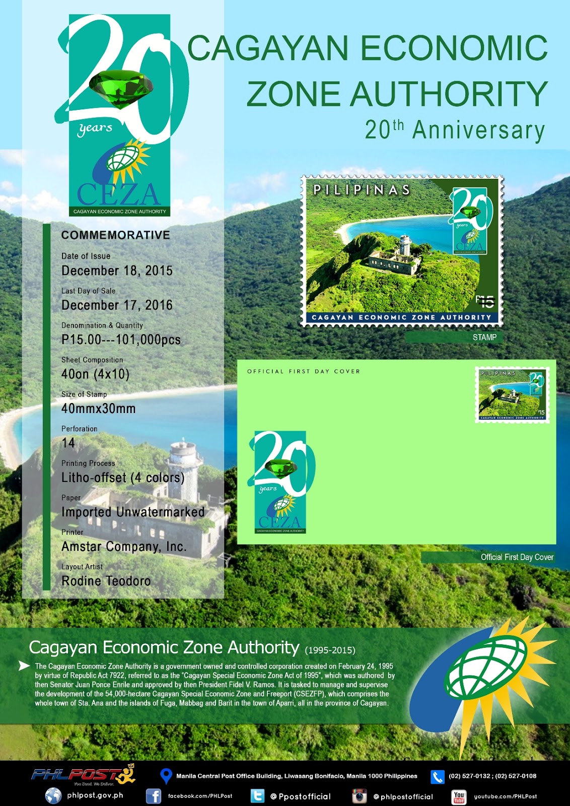 Philatelic Philippines: CEZA