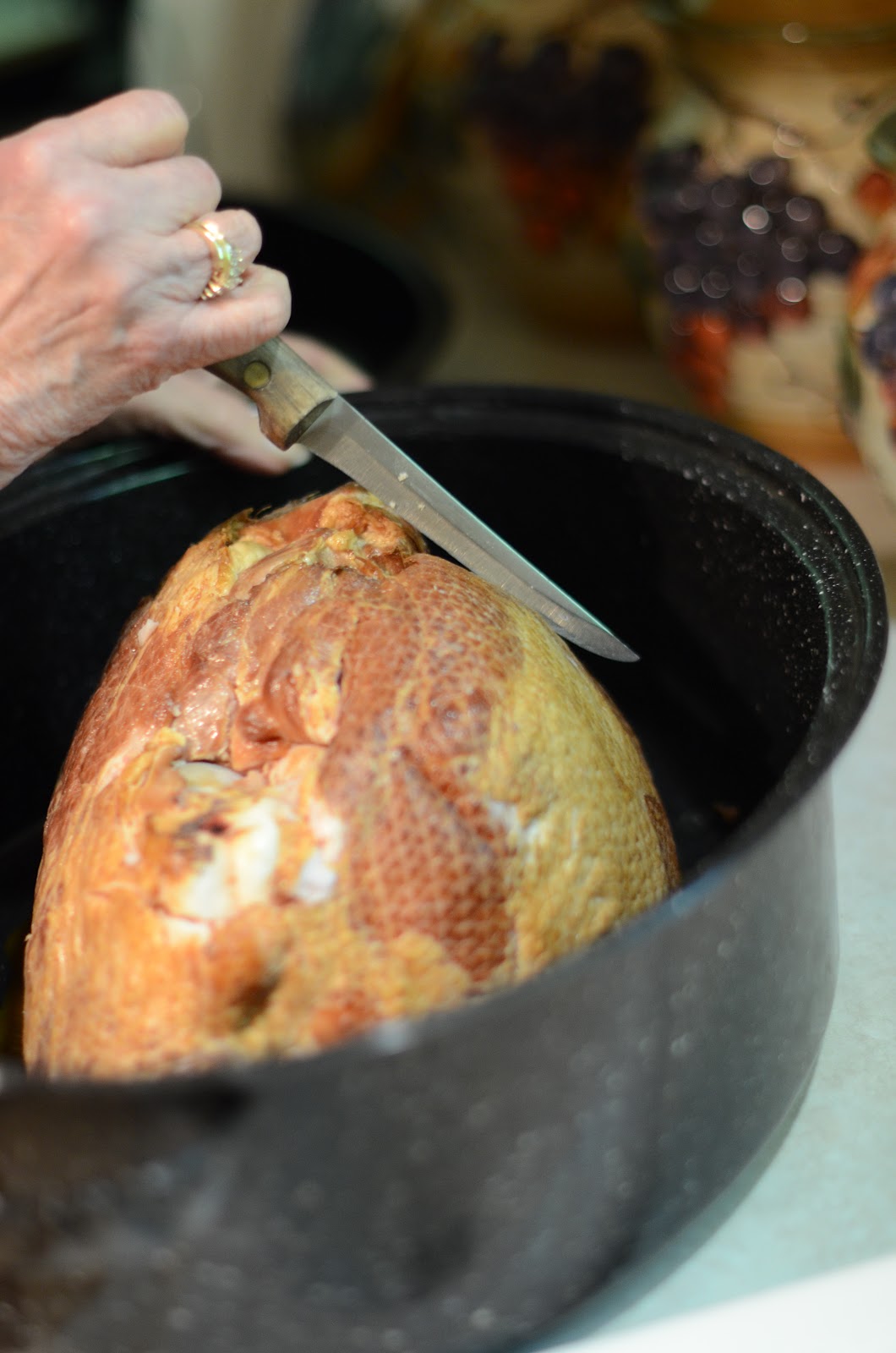 In the Kitchen with Gram...Potato Salad and Ham!