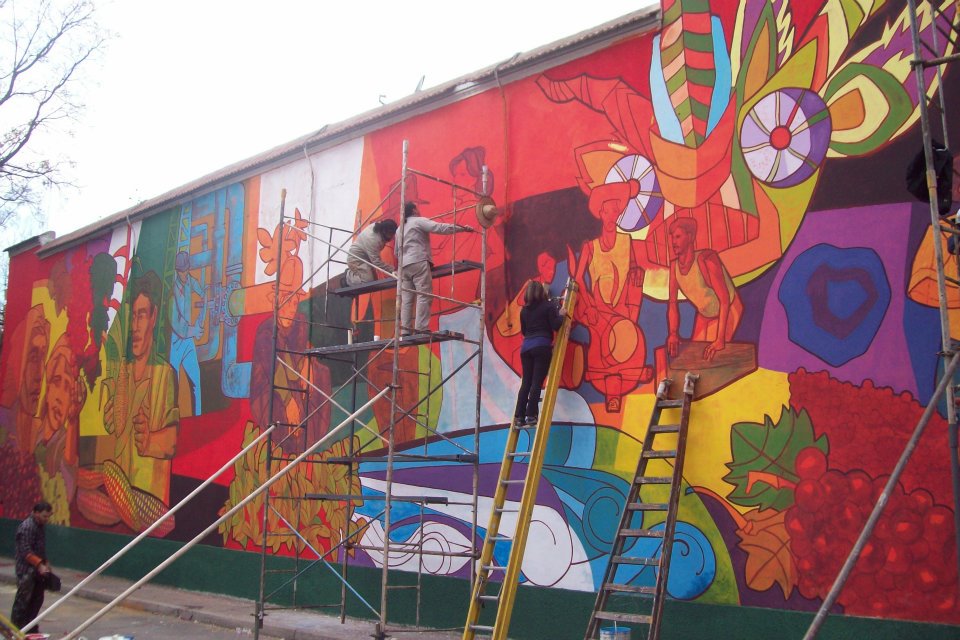 carpita-muralismo y arte público: Obra Mural
