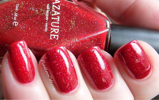 Azature Red - Swatches and Review | Pointless Cafe