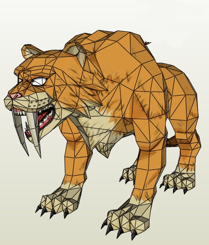 Our World: Sabertooth Tiger (Dragon Ball)