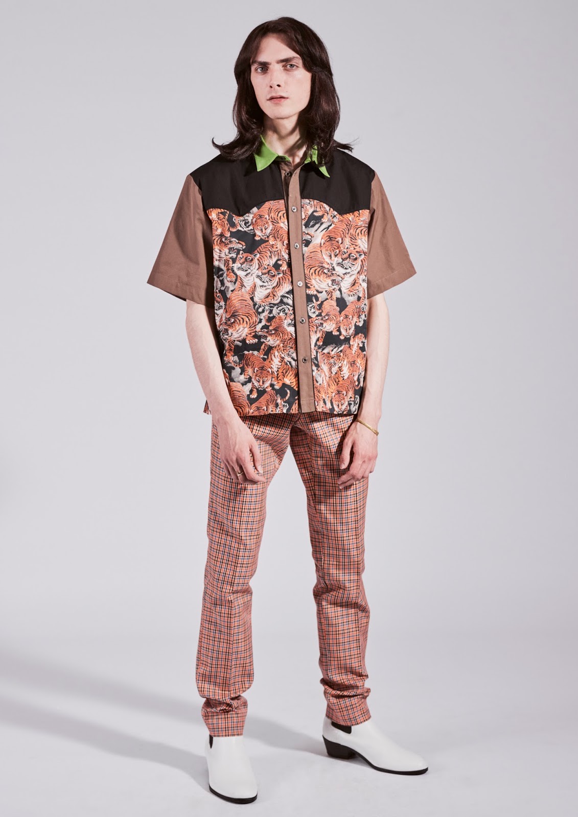 men's styling: PAUL & JOE SS18 menswear collection at Paris Fashion Week