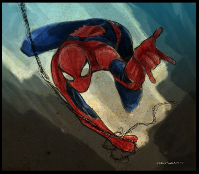 PilosopoTassium: Speed-Painting: Spider-Man