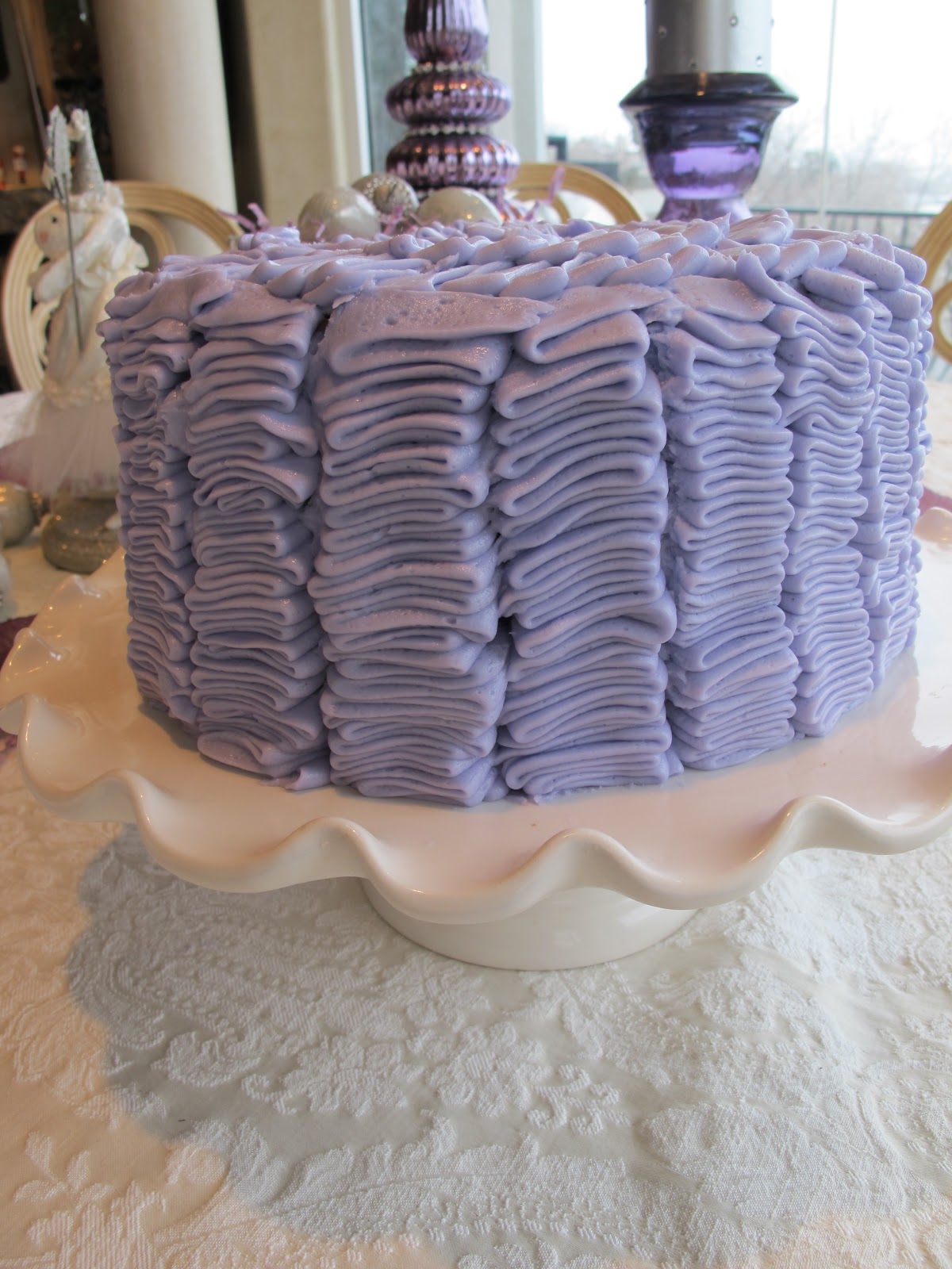 Ribbon Cake - Purple Chocolat Home